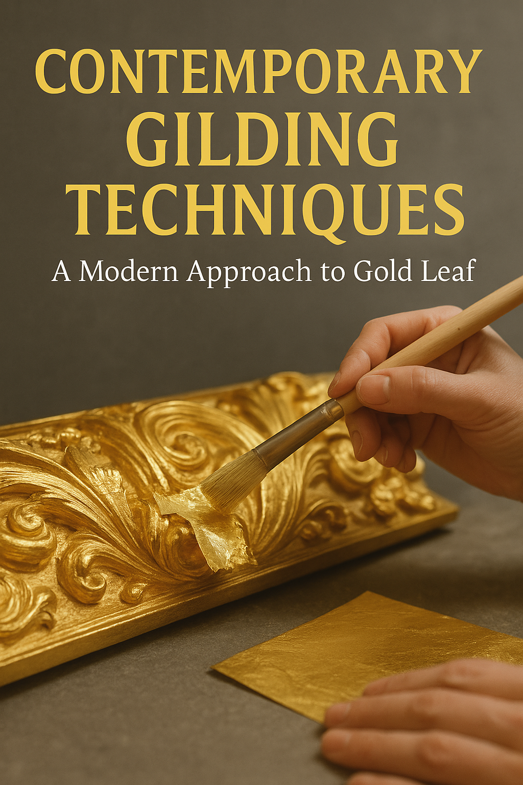 Contemporary Gilding Techniques: A Modern Approach to Gold Leaf with W ...