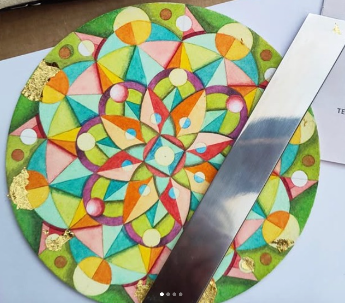 Gold Leaf Mini Mandala– Wrights of Lymm