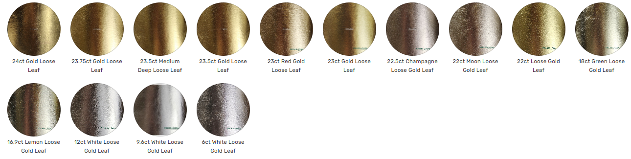 Types of Gold Leaf Explained: How to Choose the Right Carat and Quanti ...