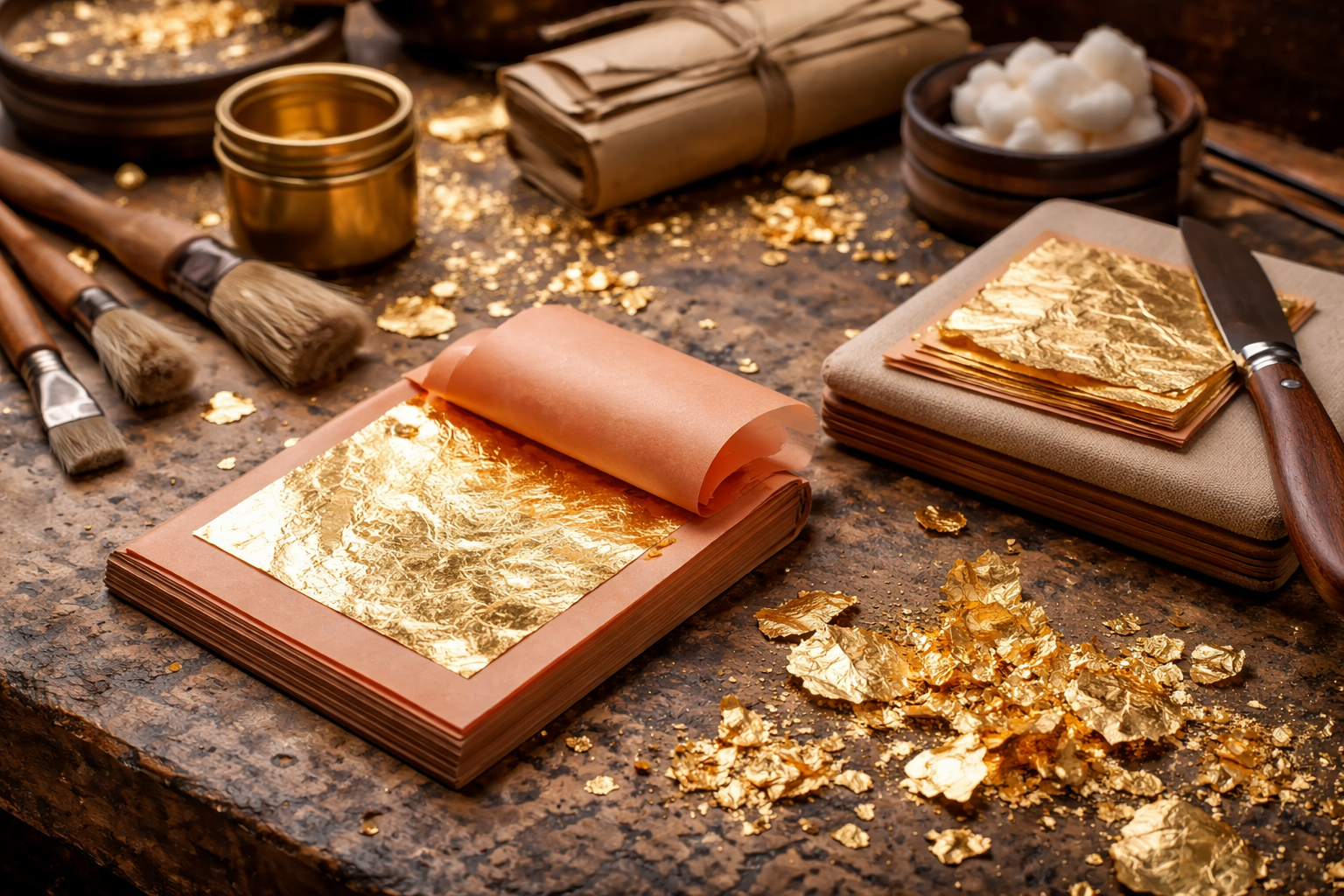 Inspirational Ideas for Using Gold Leaf with Wrights of Lymm