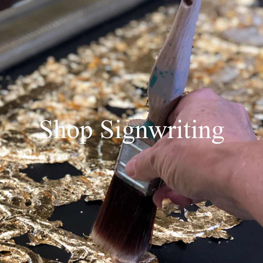 Traditional Signwriting Brushes: Hand-Painted Signs vs. Digital ...