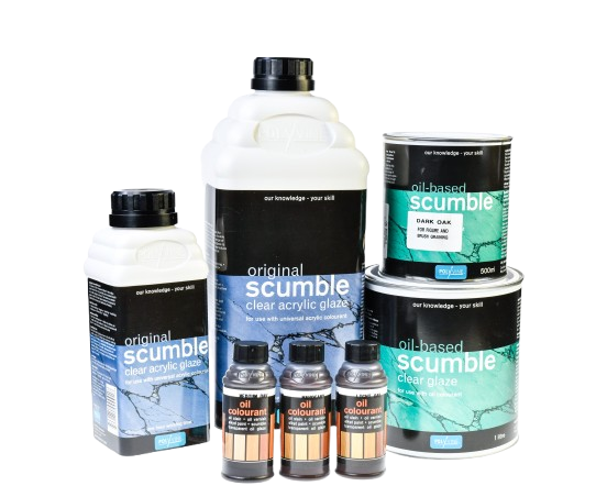 Scumbles & Glazes used to add different finishes and effects to your ...