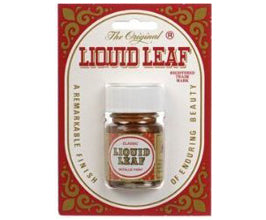 Liquid Leaf is a liquid gold leaf product used to add a metallic, shiny ...